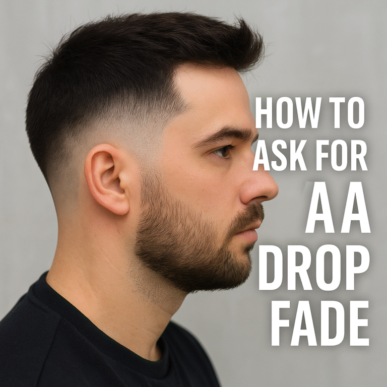 How to Ask for a Drop Fade Haircut | Get the Perfect Fade